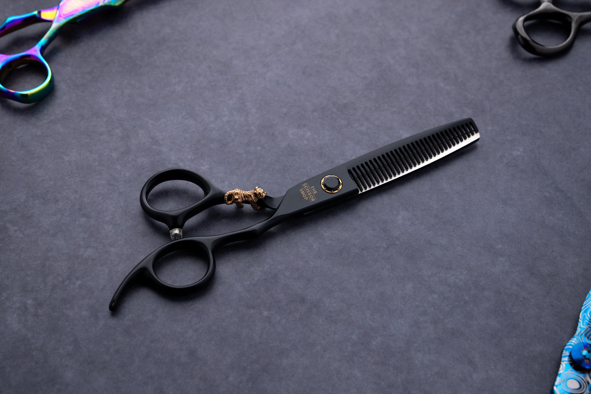 The Scissor Shop | Damascus & Japanese Steel Barber Scissors