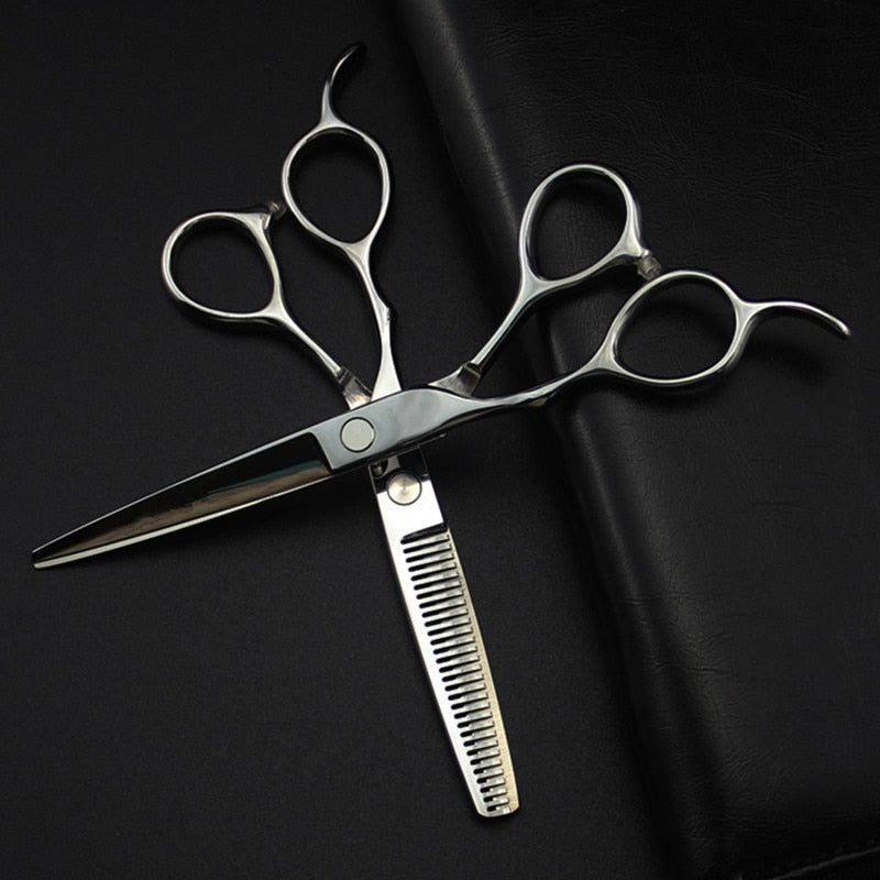 Korumo Series 6" Left Handed Japanese Steel Hairdressing Scissors – The ...