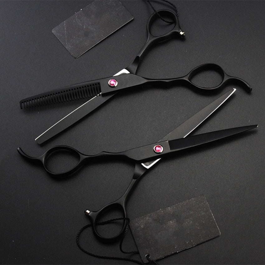 Kora Series 6" Left Handed Japanese Steel Hairdressing Scissors – The ...